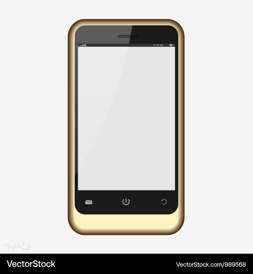 Mobile phone Royalty Free Vector Image - VectorStock