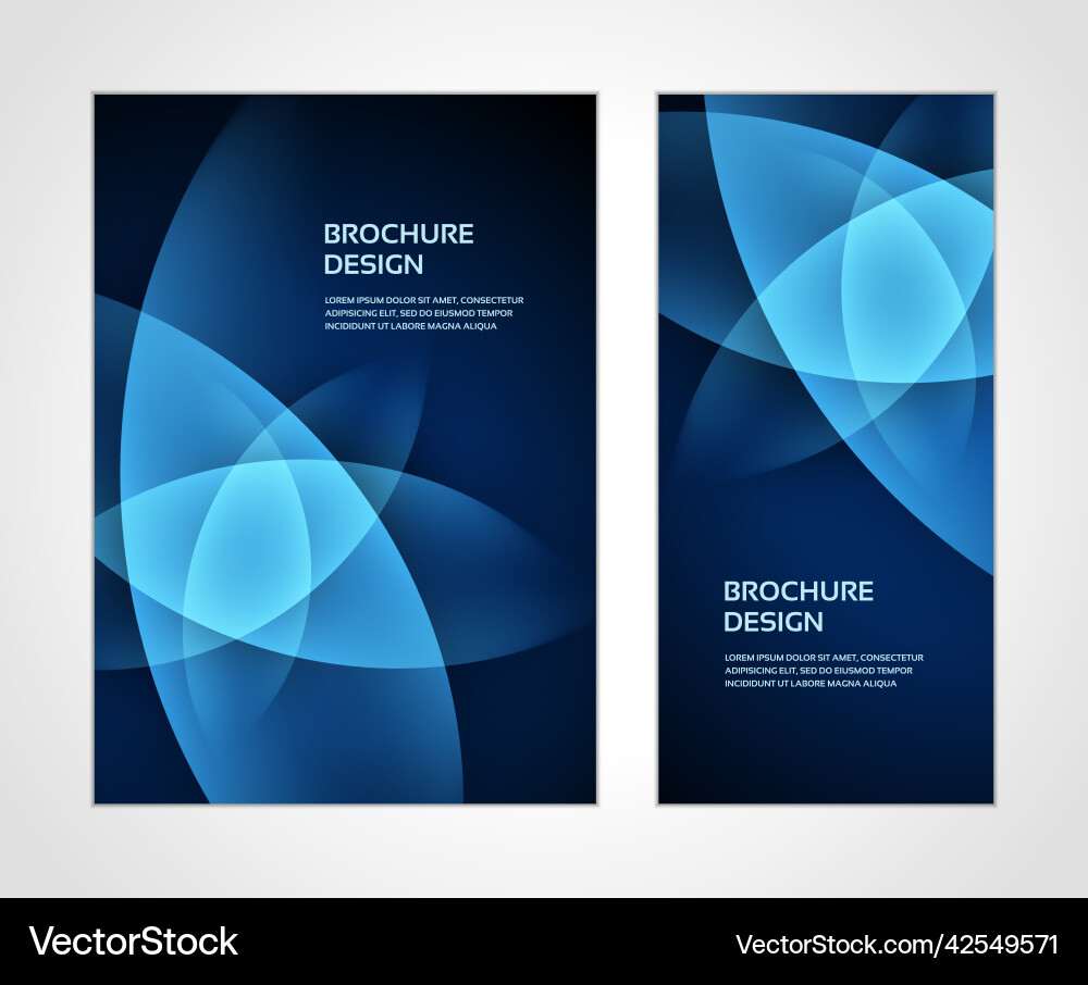 Abstract blue gradient digital dynamic flower Vector Image
