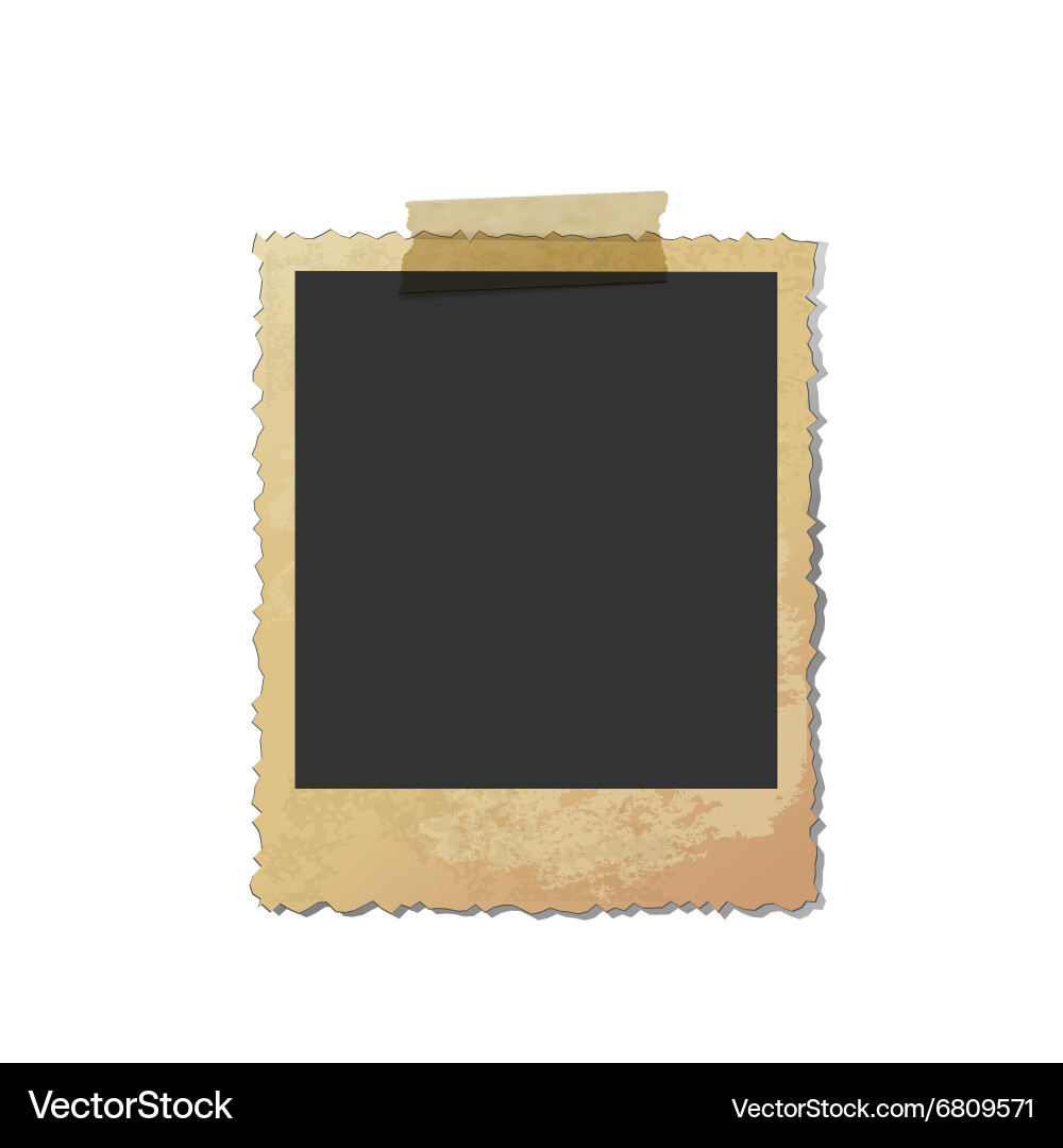 Old Photograph Border Vector Old Photo Border Hi Res Stock Photography