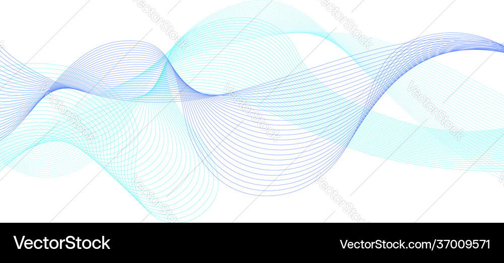 Water lines concept design Royalty Free Vector Image