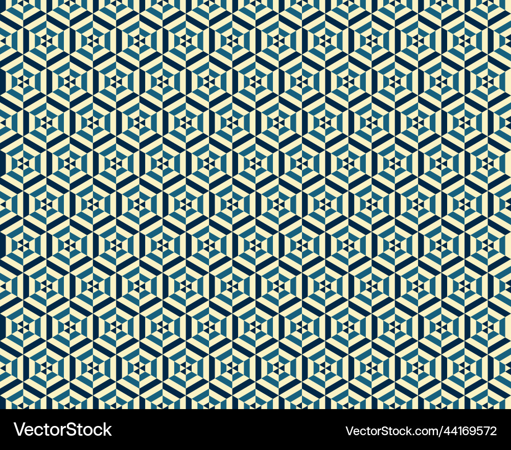 Seamless pattern honeycomb camouflage Royalty Free Vector