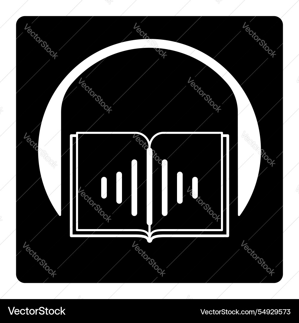 Audiobook icon symbol Royalty Free Vector Image Audiobook icon symbol Royalty Free Vector Image