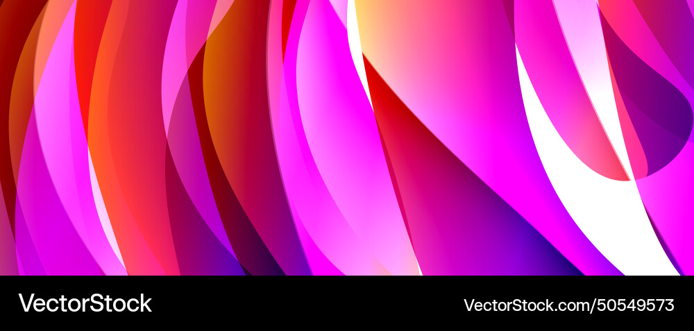 Colorful curve design concept Royalty Free Vector Image