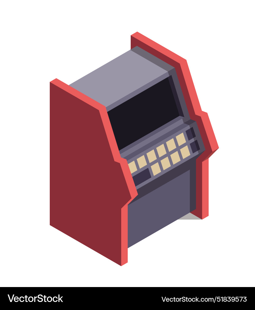 Isometric industrial machinery icon Royalty Free Vector