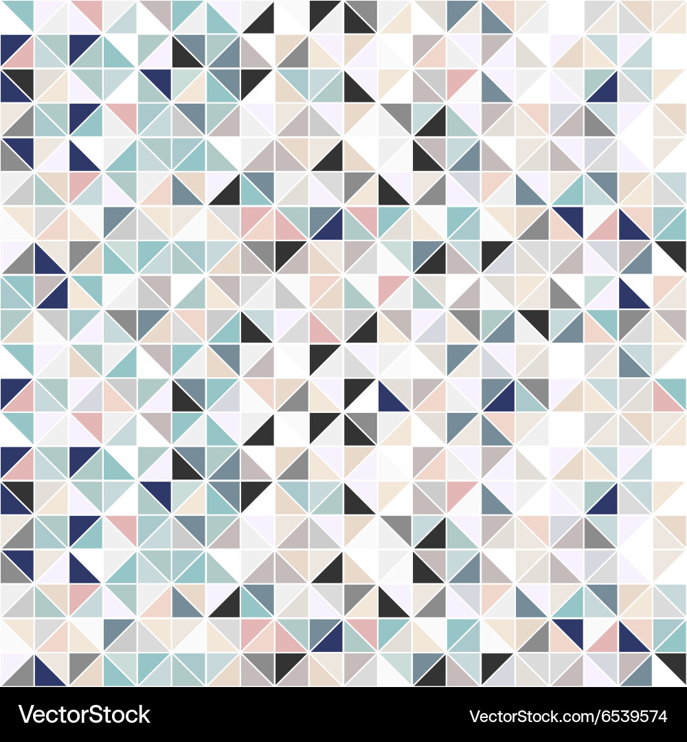 Geometric mosaic background - seamless Royalty Free Vector