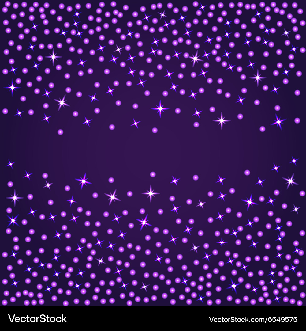 Violet Sparkle Background Royalty Free Vector Image