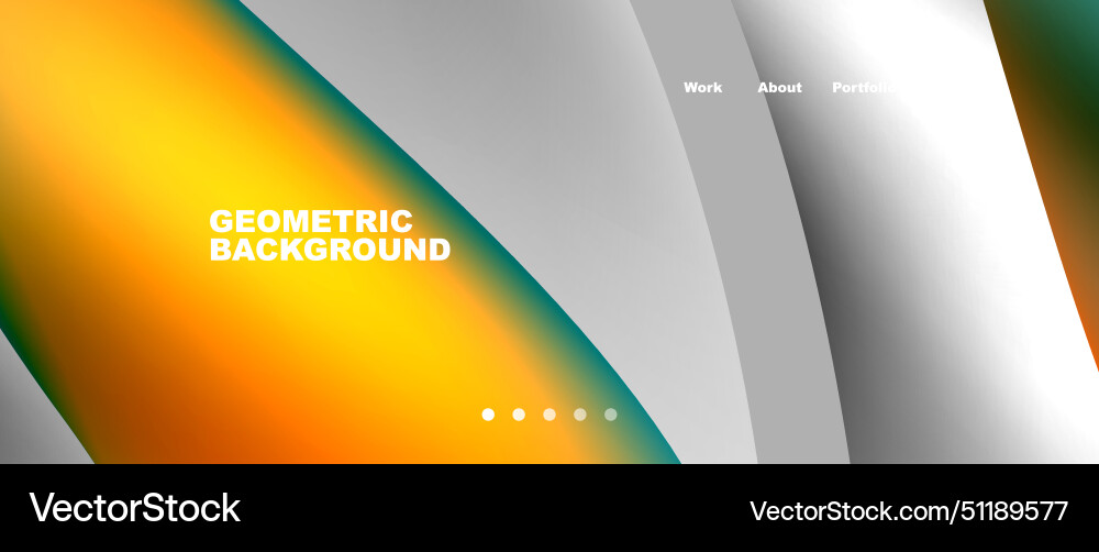 Geometric background featuring a gradient Vector Image