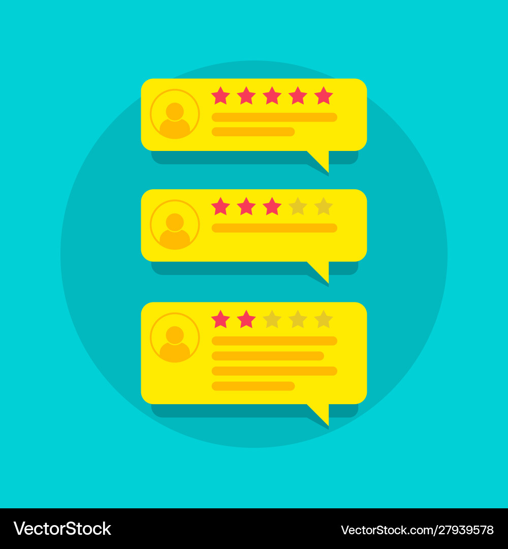 Concept feedback Royalty Free Vector Image - VectorStock