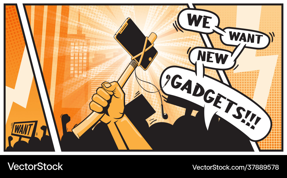 Fight for your consumer rights Royalty Free Vector Image