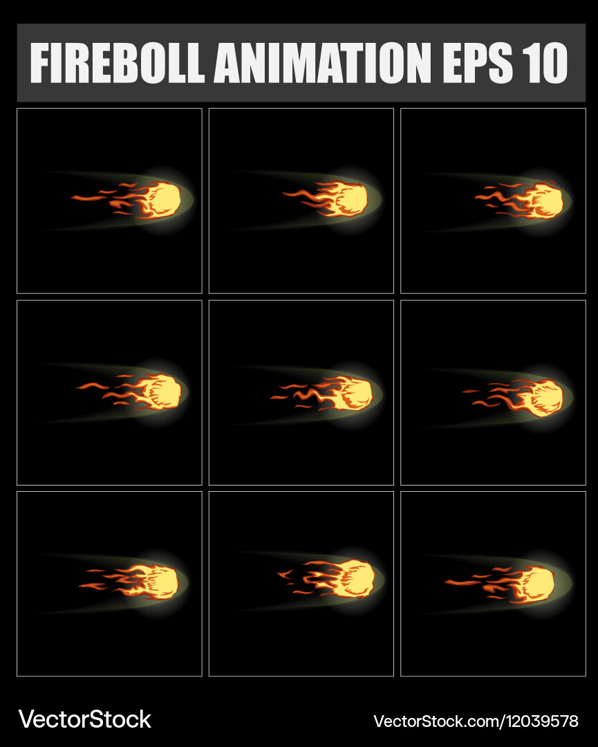 Fireball Animation