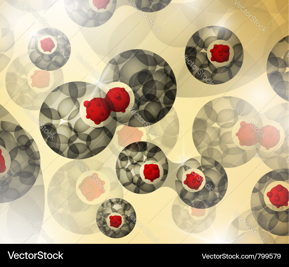 Cell division background Royalty Free Vector Image