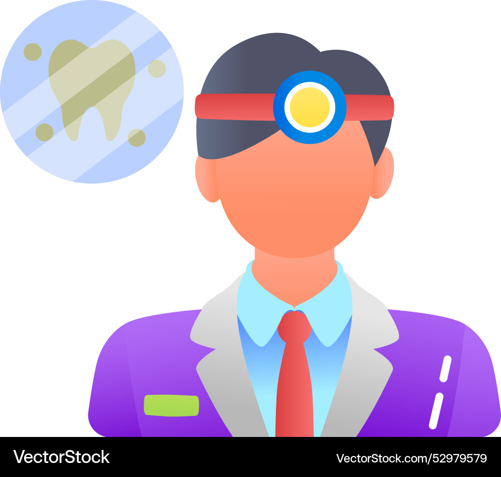 Dentist Royalty Free Vector Image - VectorStock