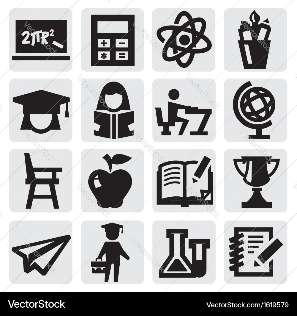 Education icon Royalty Free Vector Image - VectorStock