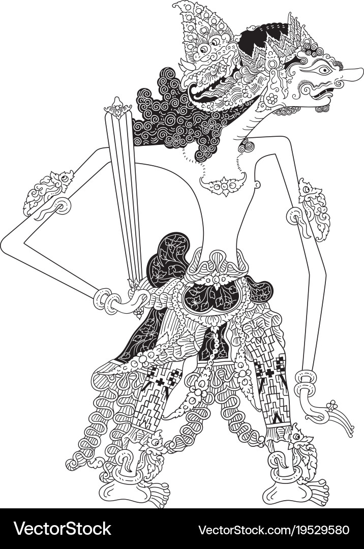 Kertipeya Royalty Free Vector Image - VectorStock