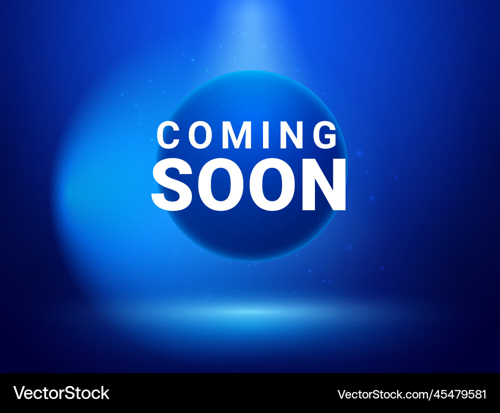 Coming Soon Launch Banner - New Release Royalty Free Vector
