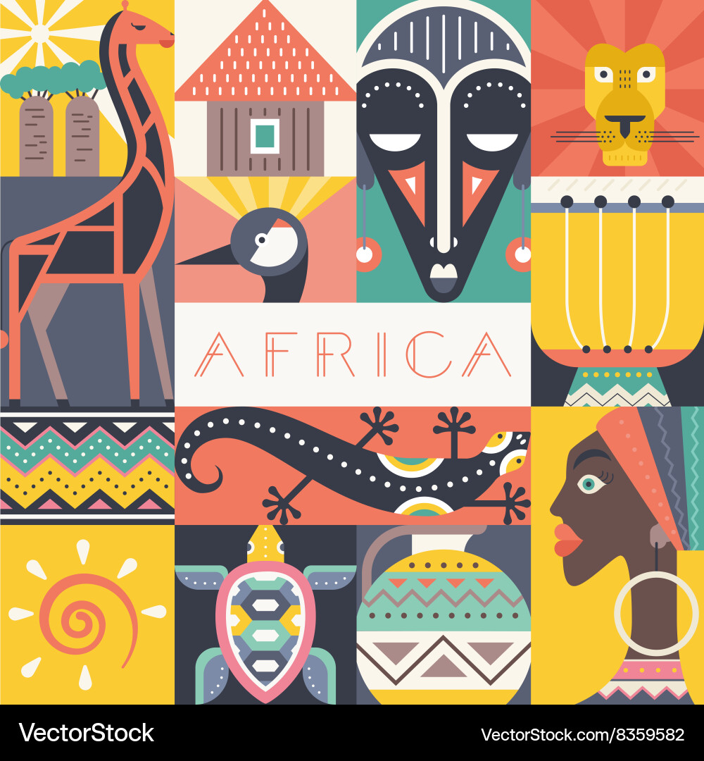 Africa Royalty Free Vector Image - VectorStock