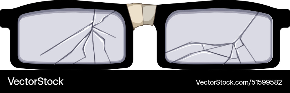 Geek Glasses Cartoon