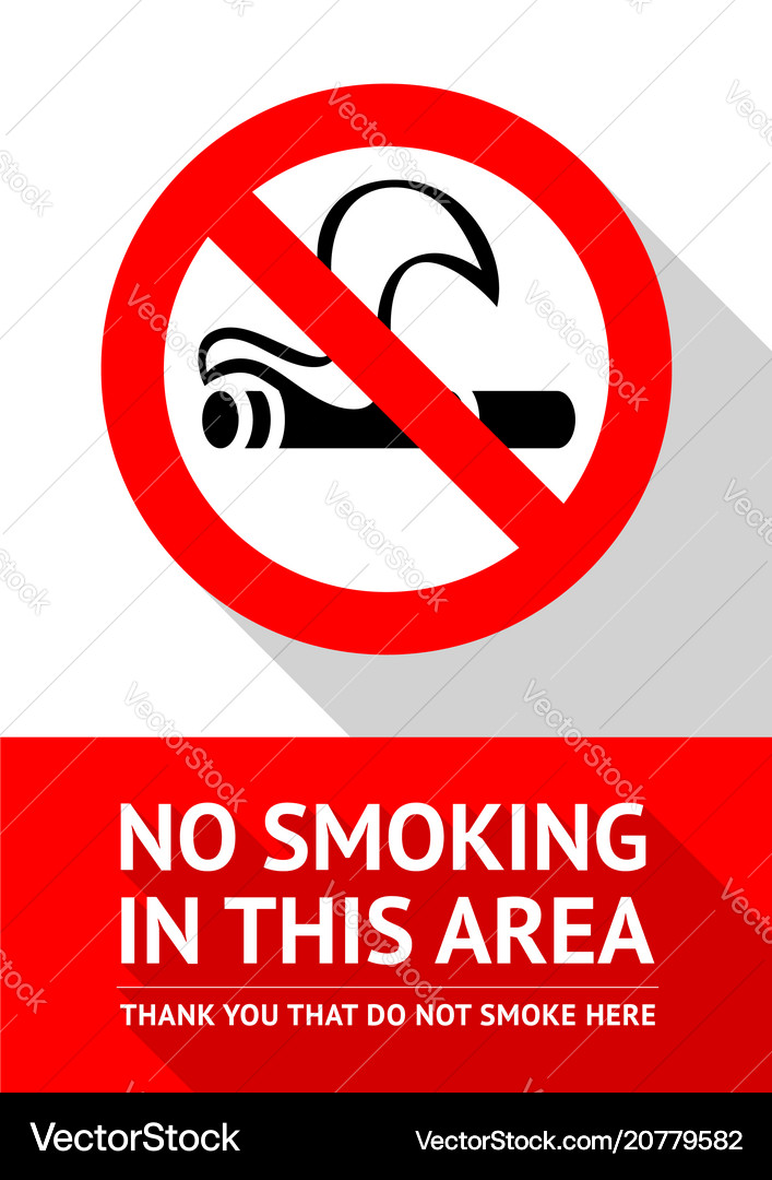 No Smoking Poster Vector Images (over 2,200)