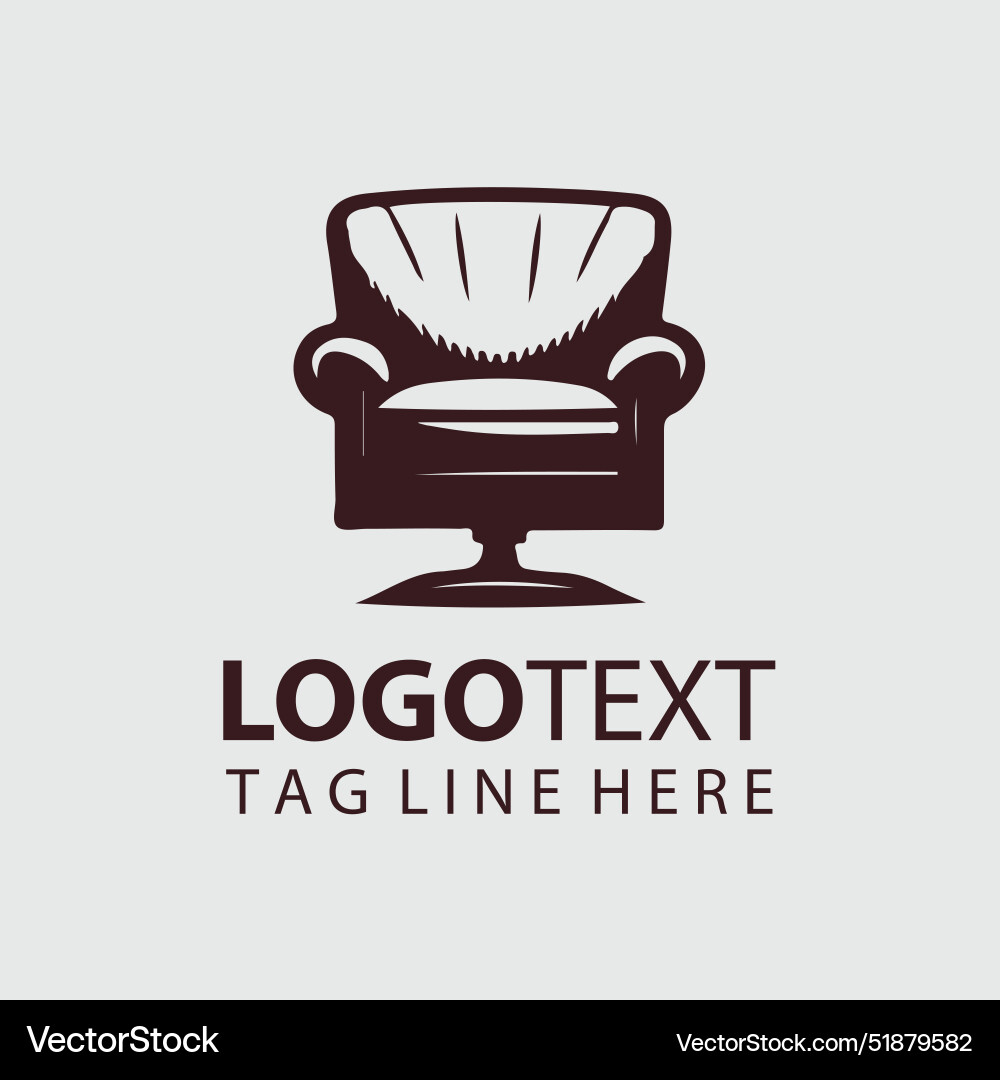 Sofa logo Royalty Free Vector Image - VectorStock