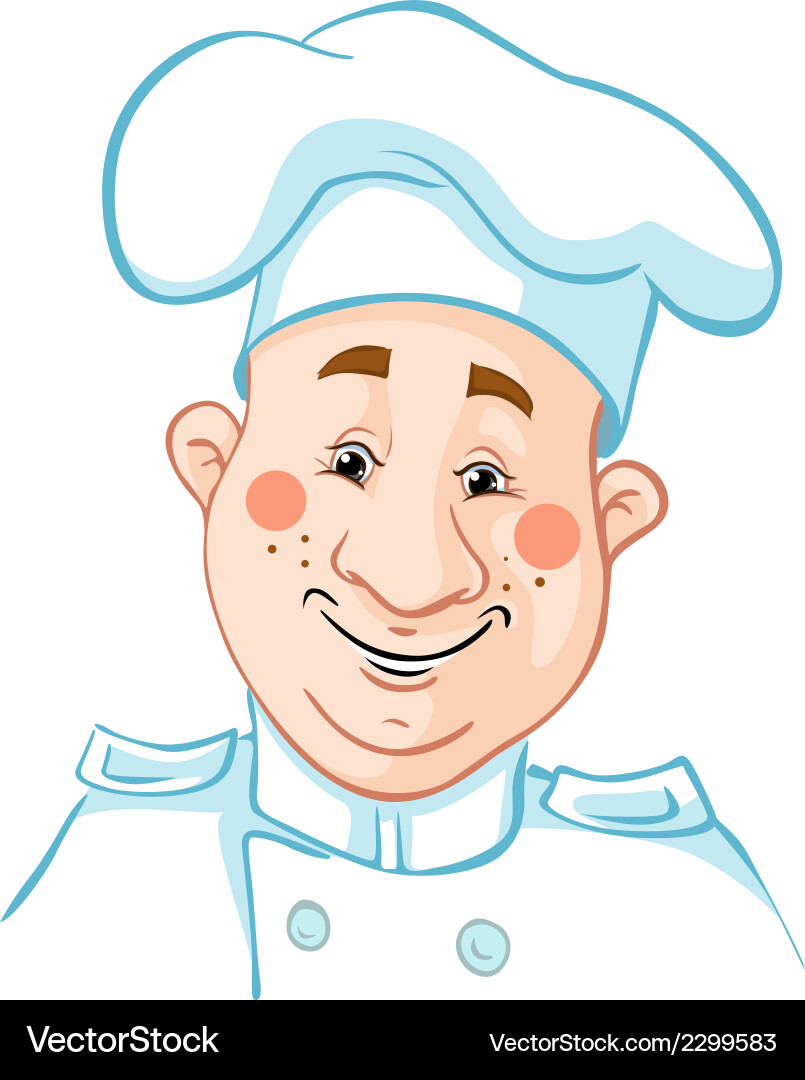 Chef cartoon Royalty Free Vector Image - VectorStock