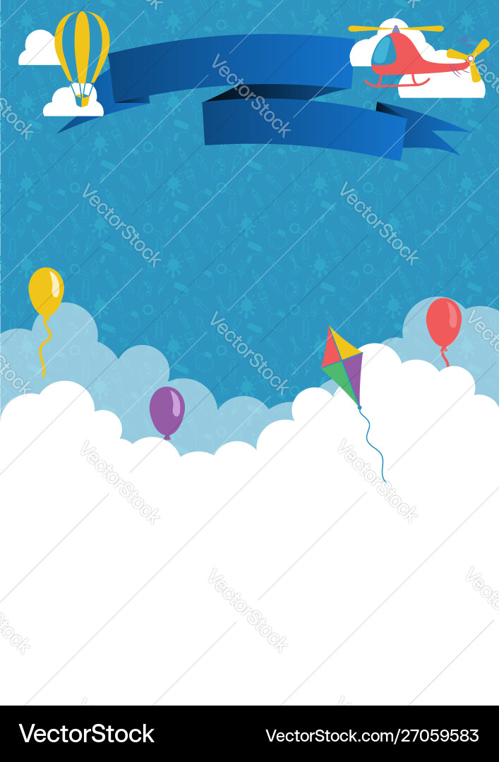 Postcard diploma or poster design template Vector Image