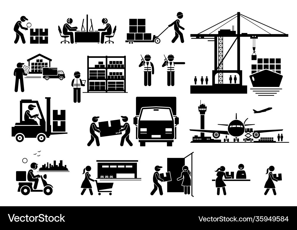 Cargo Inspection Vector Images (over 530)