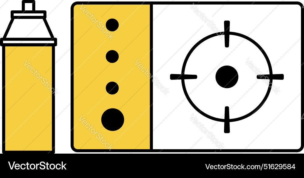 Simple line drawing icon of emergency kit Vector Image