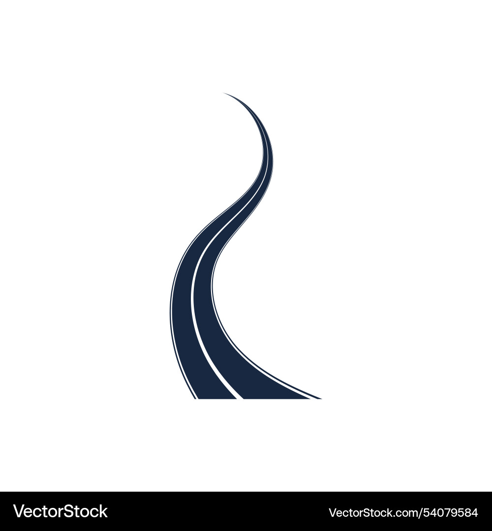 Way logo and symbol design Royalty Free Vector Image