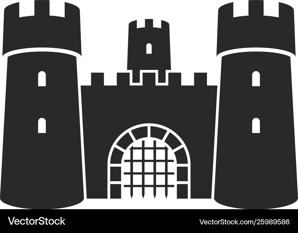 White Castle Vector Logo