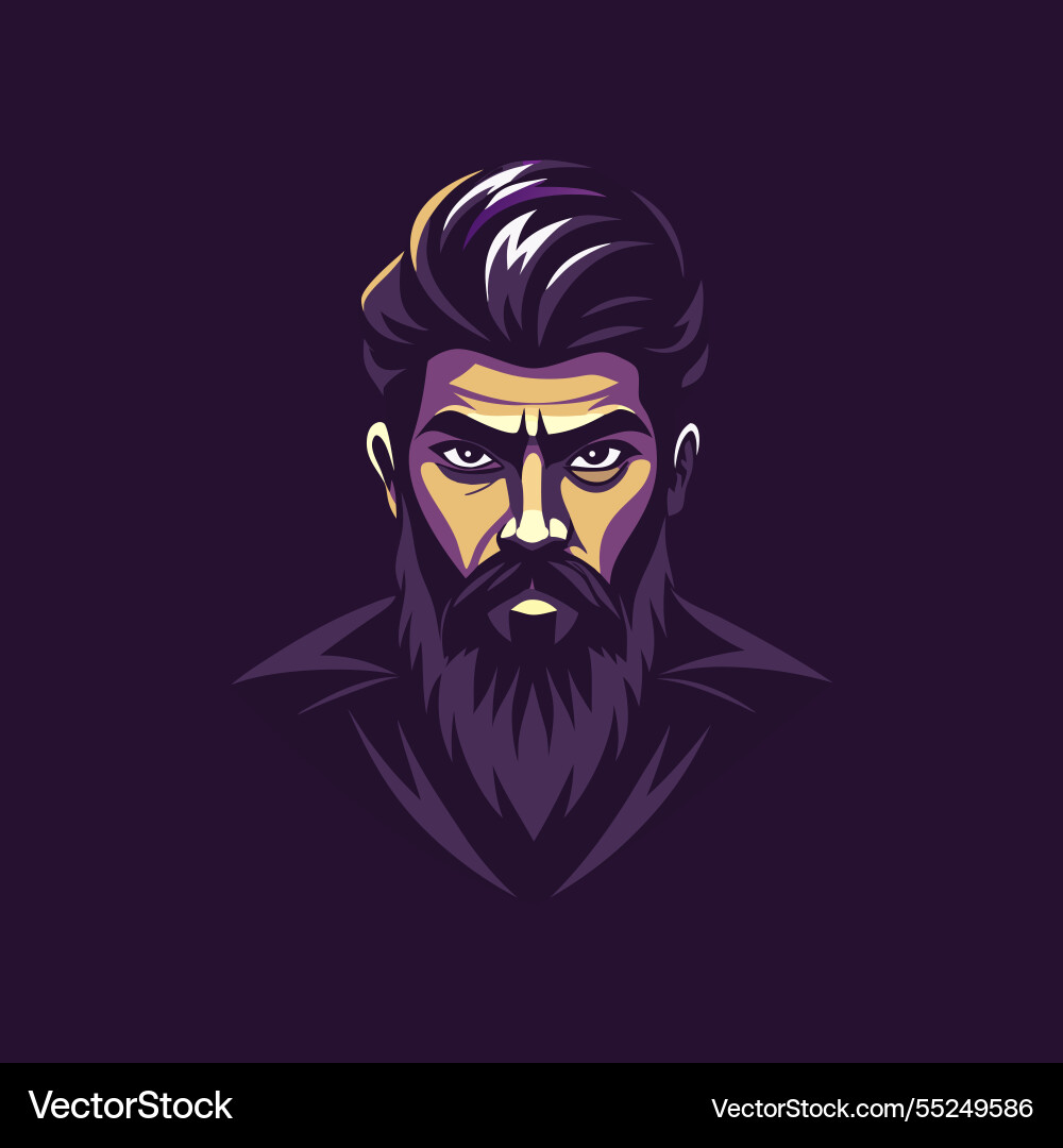 Experienced man Royalty Free Vector Image - VectorStock