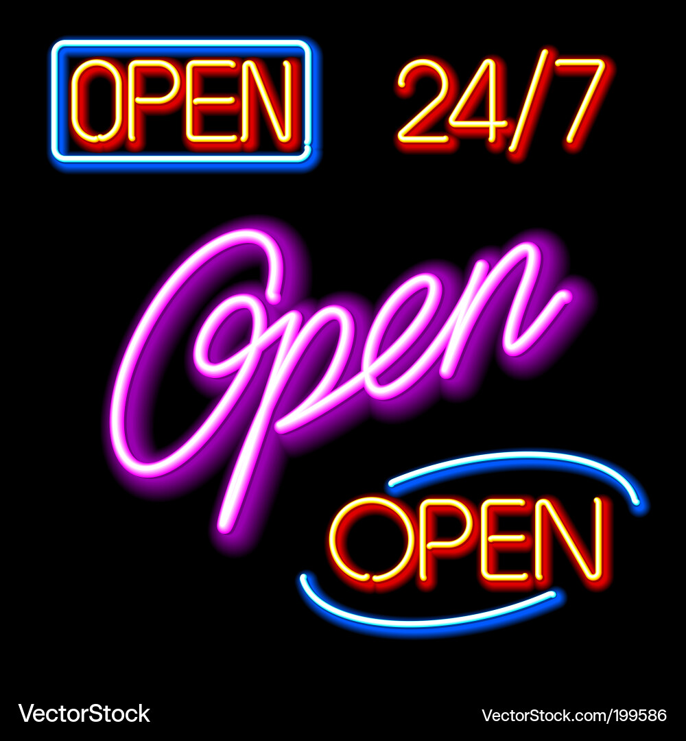 Neon Message Vector Images (over 22,000)