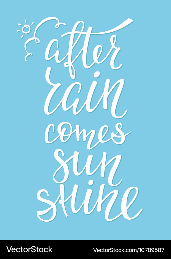 Sun After Rain Quotes After The Rain Comes A Rainbow | Devotional
