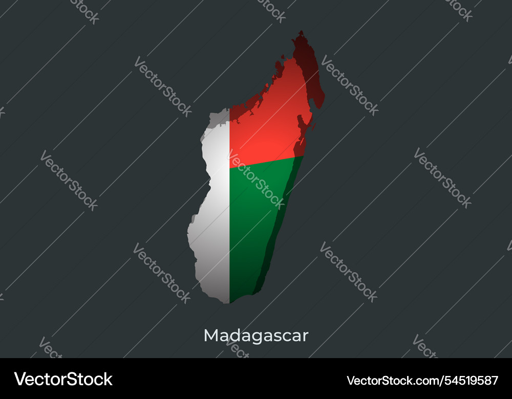 Paper cut flag Royalty Free Vector Image - VectorStock