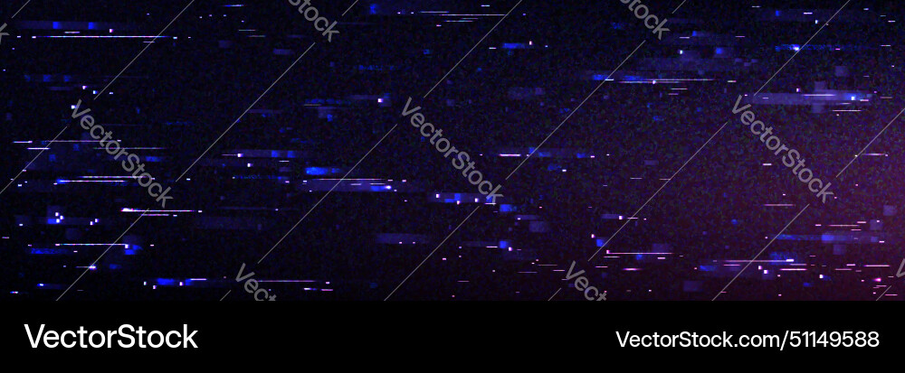 Glitch pixel background Royalty Free Vector Image