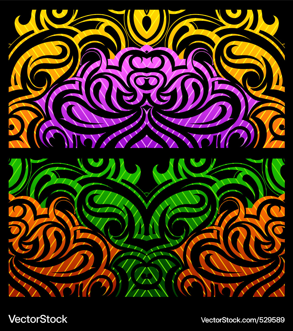 Flourish background Royalty Free Vector Image - VectorStock