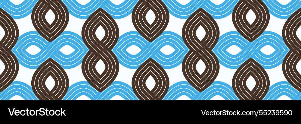 Lattice geometric seamless pattern design trendy Vector Image