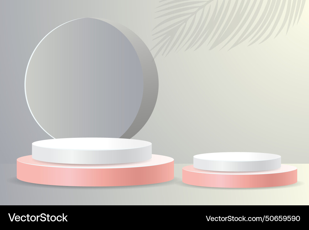 Simple podium background Royalty Free Vector Image