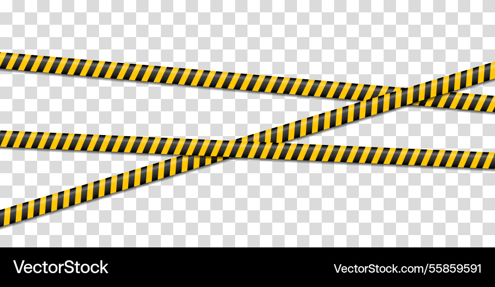 Creative of police stripe Royalty Free Vector Image