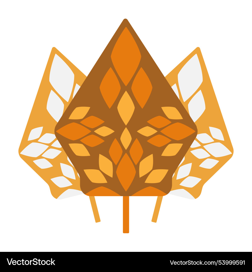 Gunungan wayang indonesian shadow puppet Vector Image