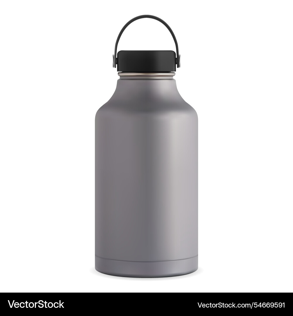 Stainless steel water bottle template thermo flask