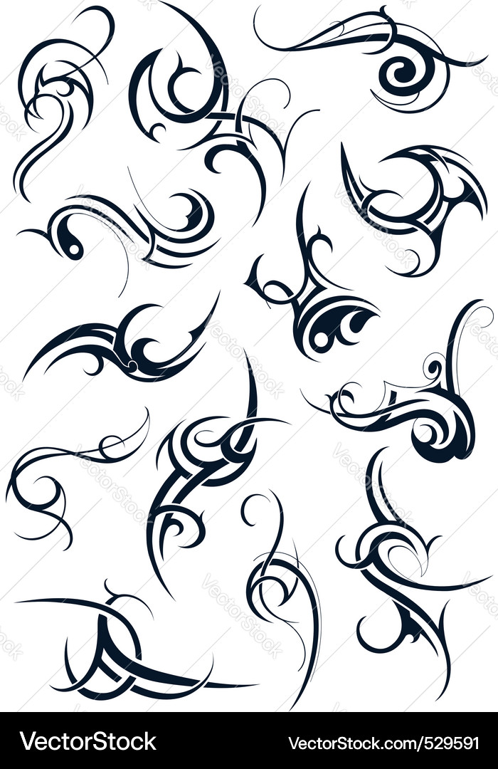 Tribal tattoo Royalty Free Vector Image - VectorStock