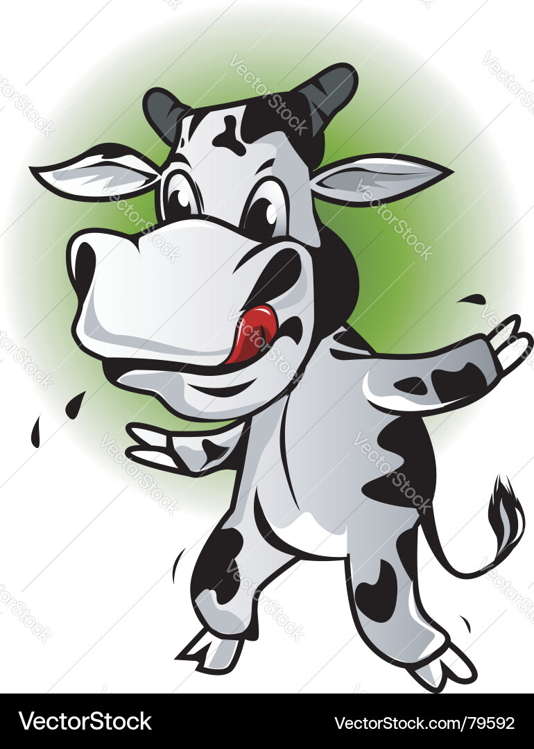 Cow Royalty Free Vector Image - VectorStock