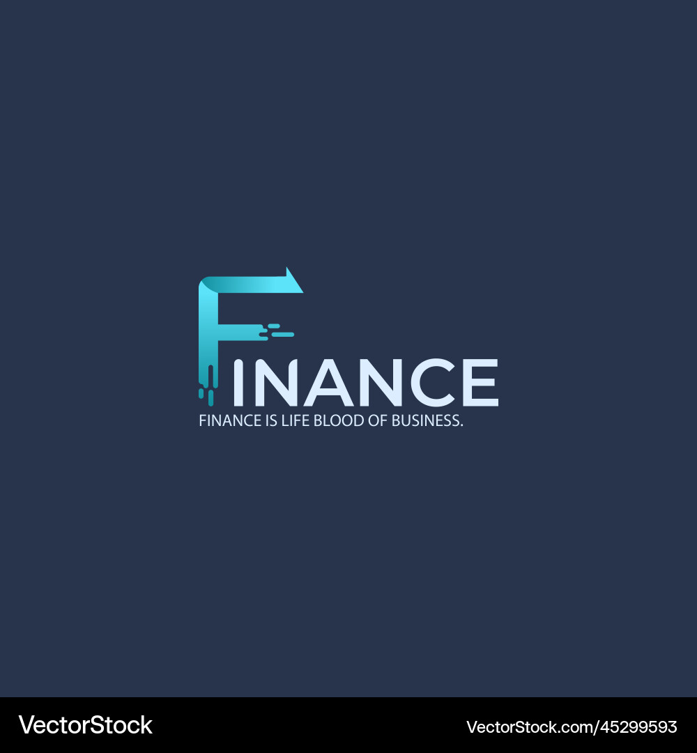 Finance mascot logo Royalty Free Vector Image - VectorStock