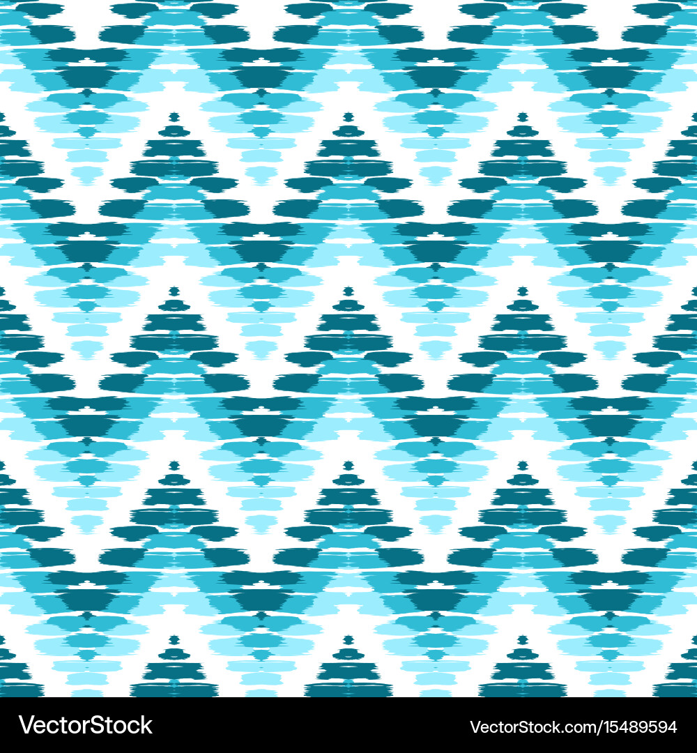 Blue Chevron Pattern Royalty Free Vector Image