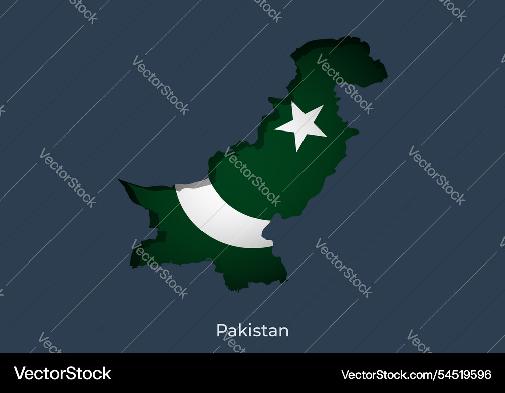 Paper cut flag Royalty Free Vector Image - VectorStock