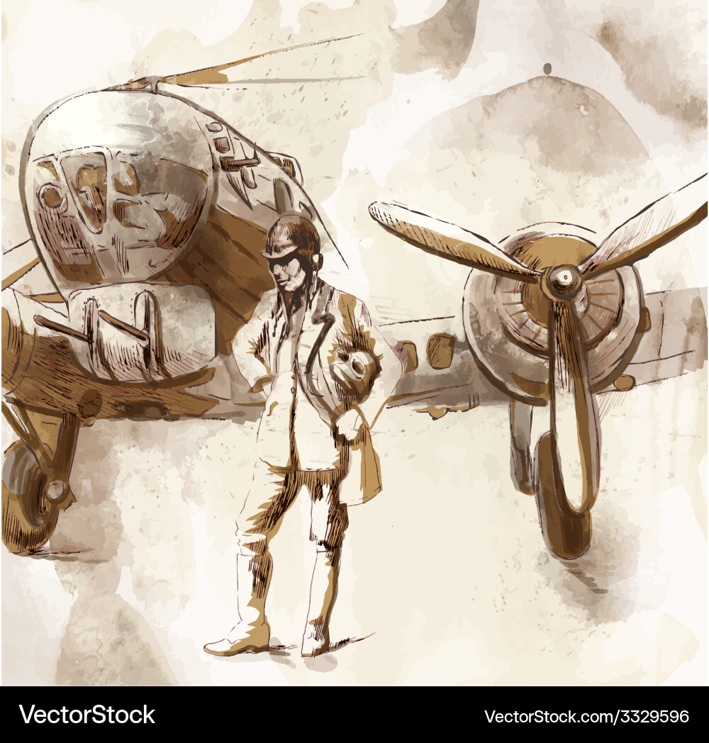 Pilot Royalty Free Vector Image - VectorStock