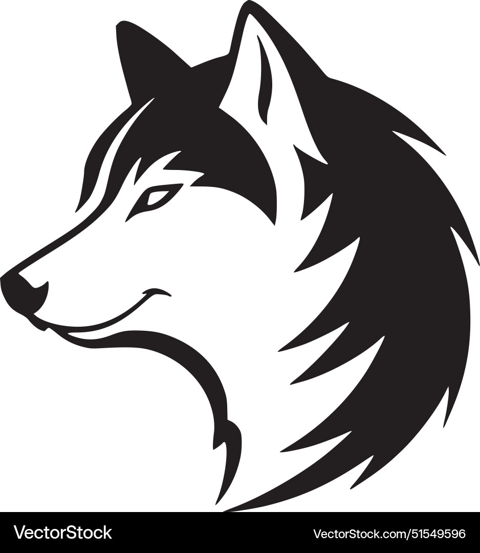 Wolf - high quality logo ideal for t-shirt Vector Image