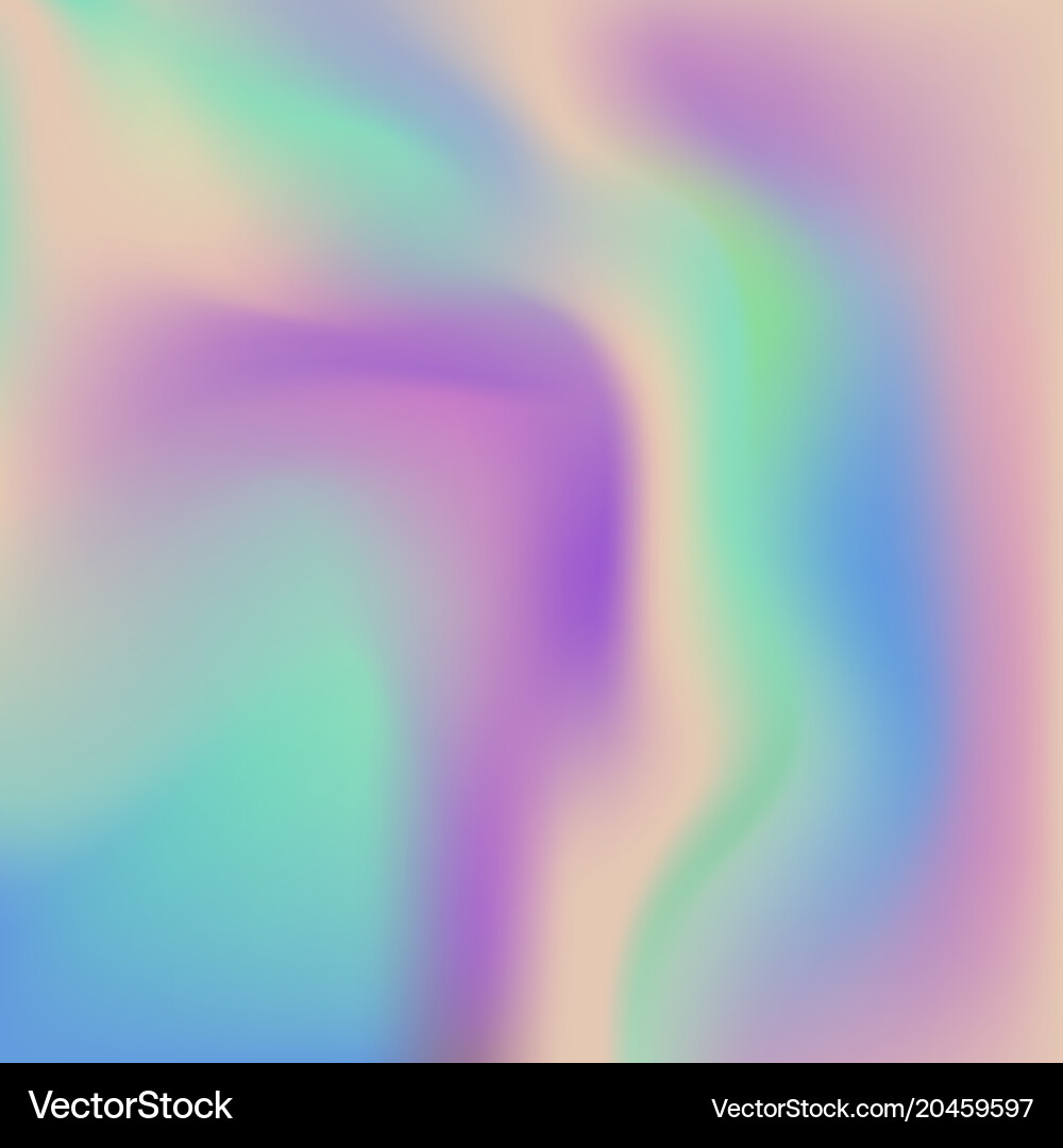 Abstract holographic background Royalty Free Vector Image