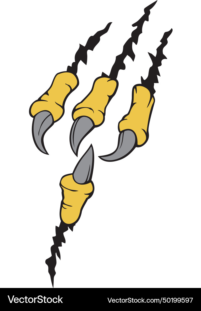 Eagle Claw - Predator Art Royalty Free Vector Image