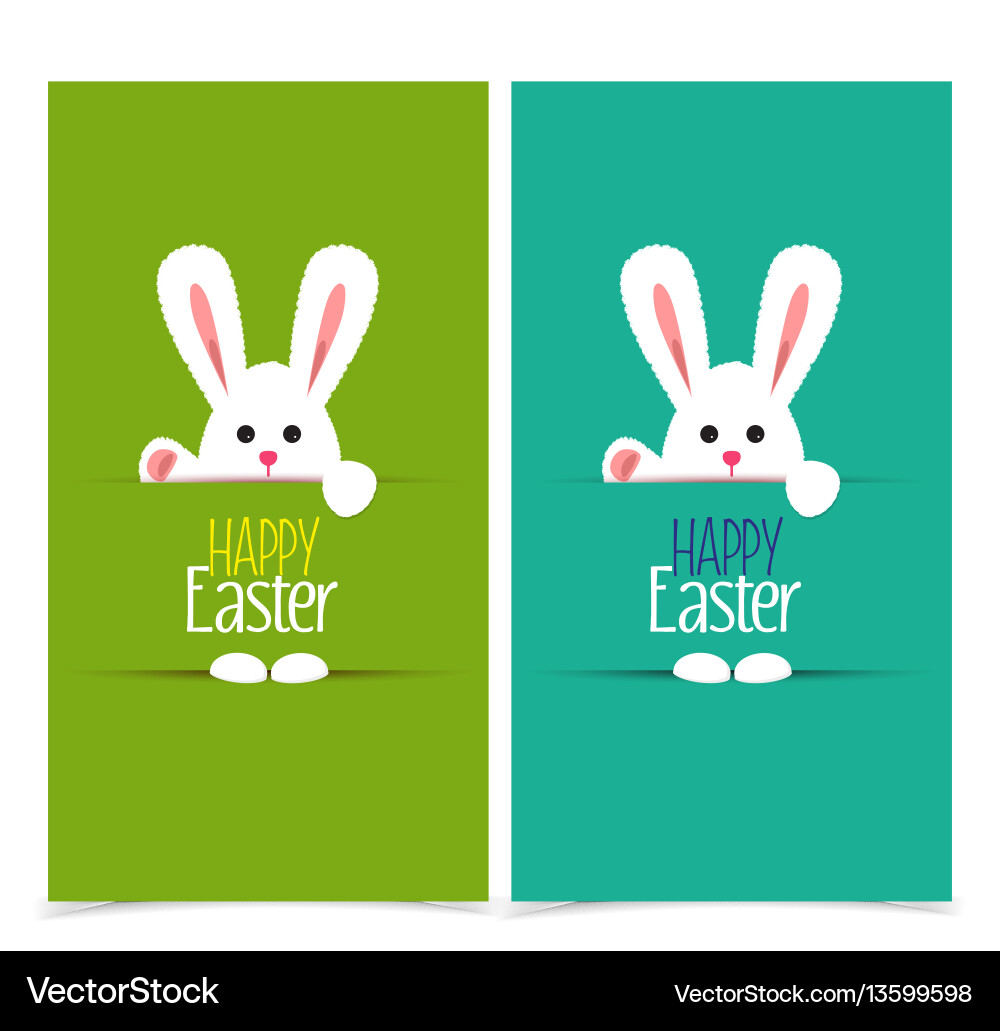 Easter bunny Royalty Free Vector Image - VectorStock